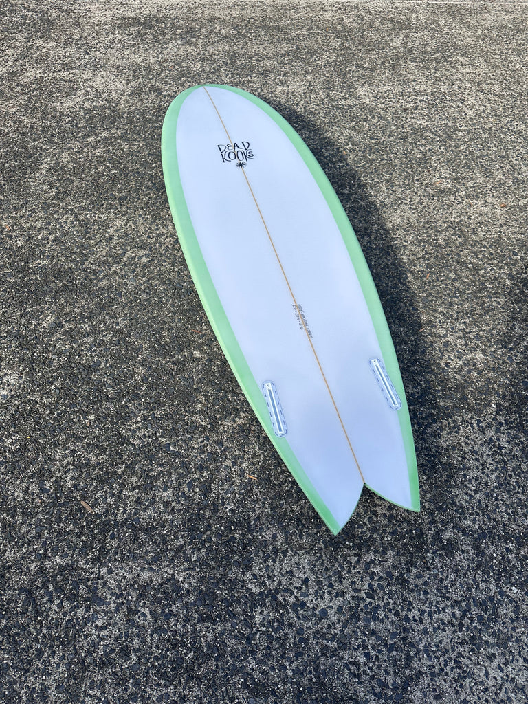 Yin Yang - 6'4 Scenic Green – Dead Kooks Surfboards