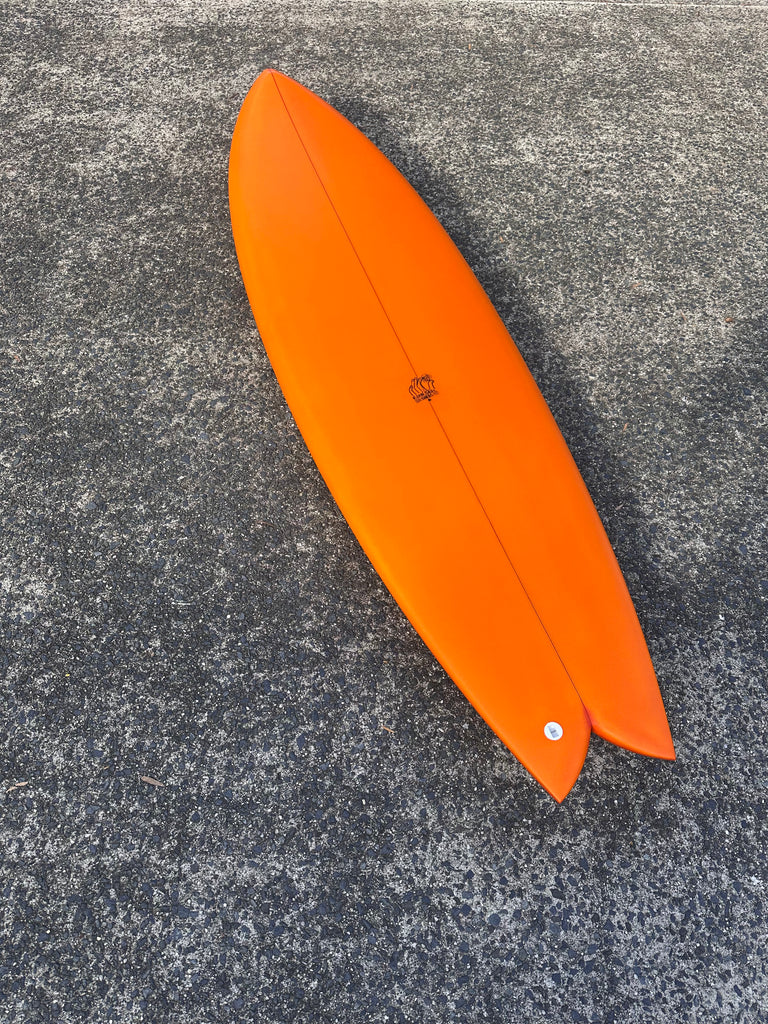 Yin Yang - 6'8 Orange – Dead Kooks Surfboards