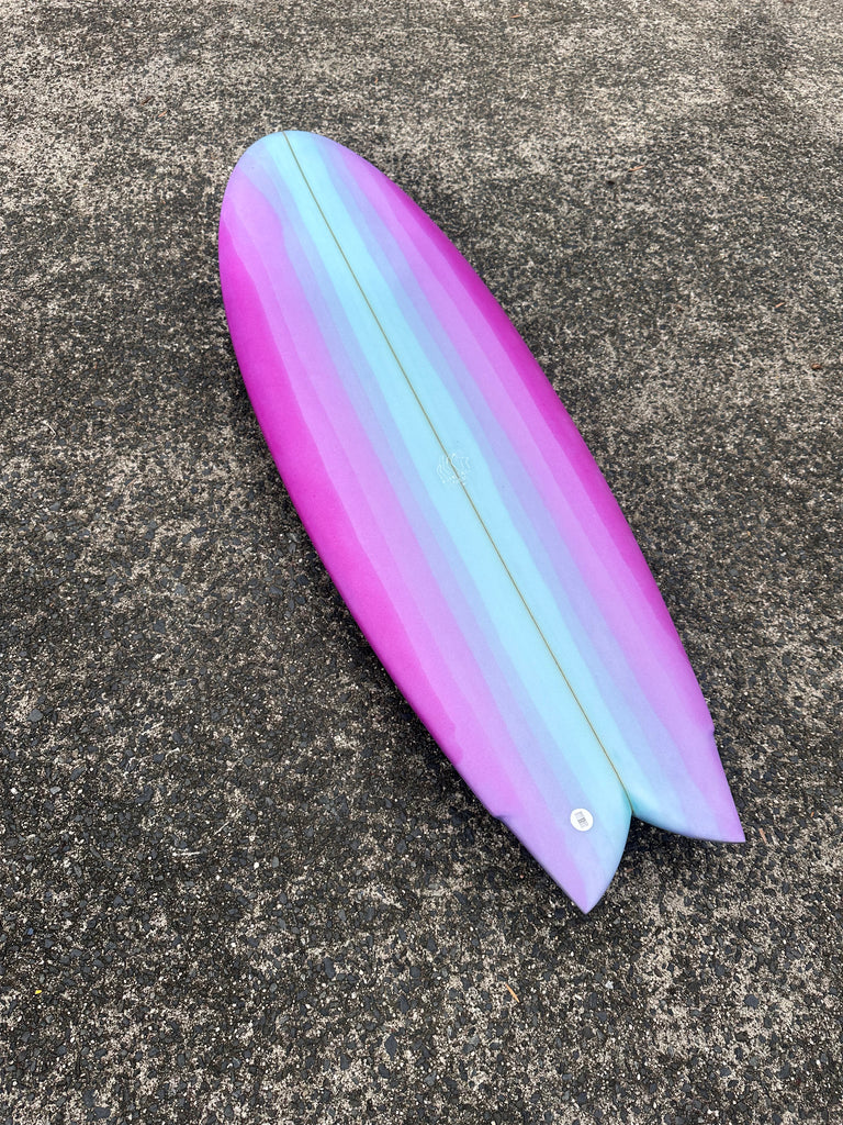 Toro - 5'1 Candy Stripe Twin – Dead Kooks Surfboards