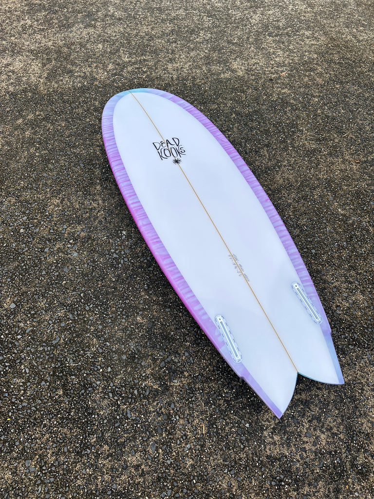 Toro - 5'1 Candy Stripe Twin – Dead Kooks Surfboards