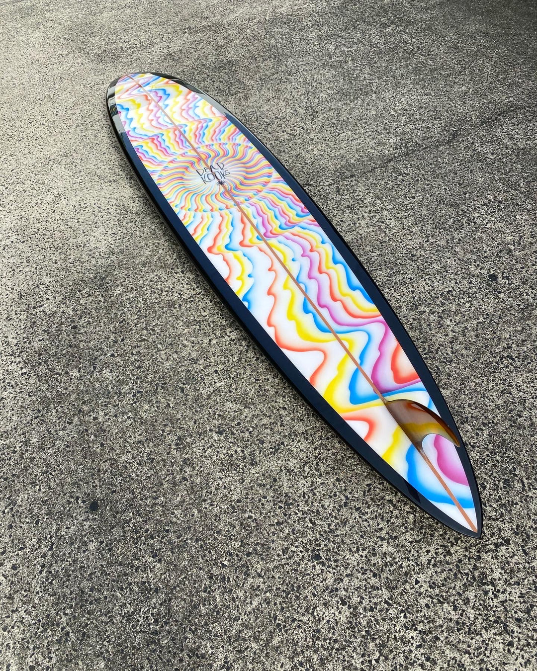 Gun - 9'8 Black Acid – Dead Kooks Surfboards